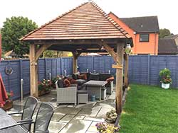 Solid Oak Gazebos - Oak Timber Structures
