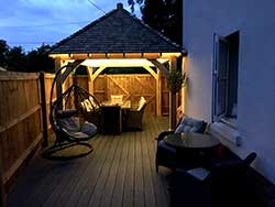 Solid Oak Gazebos - Oak Timber Structures