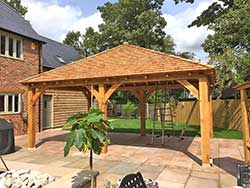 Solid Oak Gazebos - Oak Timber Structures