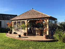 Solid Oak Gazebos - Oak Timber Structures