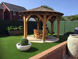 Solid Oak Gazebos - Oak Timber Structures