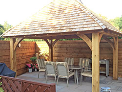 Solid Oak Gazebos - Oak Timber Structures
