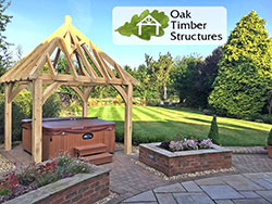 Solid Oak Gazebos - Oak Timber Structures