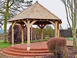 Solid Oak Gazebos - Oak Timber Structures