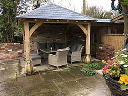 Solid Oak Gazebos - Oak Timber Structures