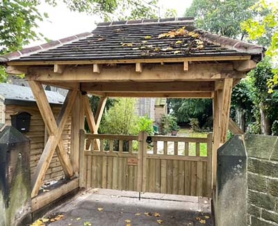Solid Oak Lychgates: Not Just For Churches
