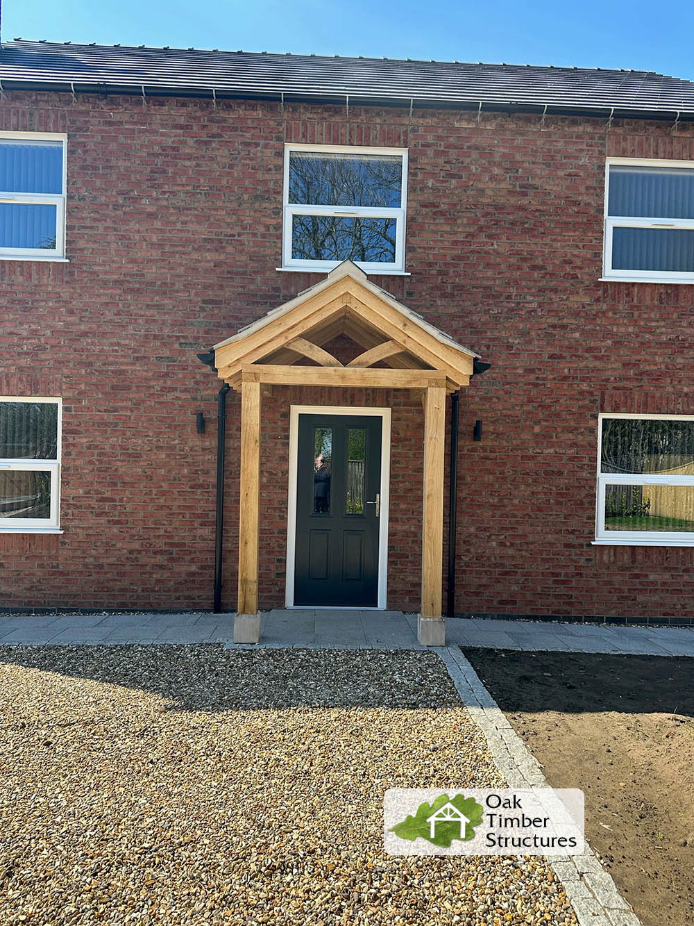Solid Oak Porches - Oak Timber Structures